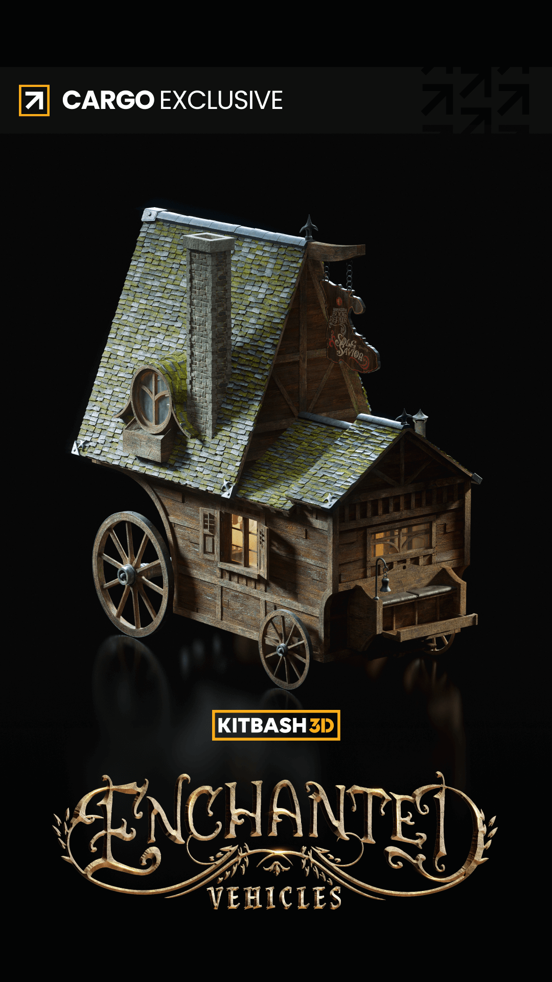 Enchanted Vehicles – Premium 3D Models and Materials | KitBash3D