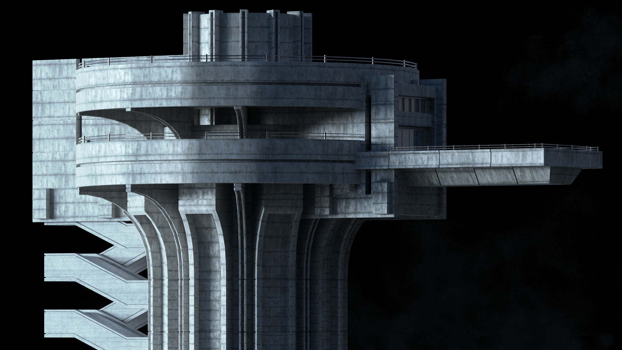 Brutalist - Premium 3D Assets | KitBash3D