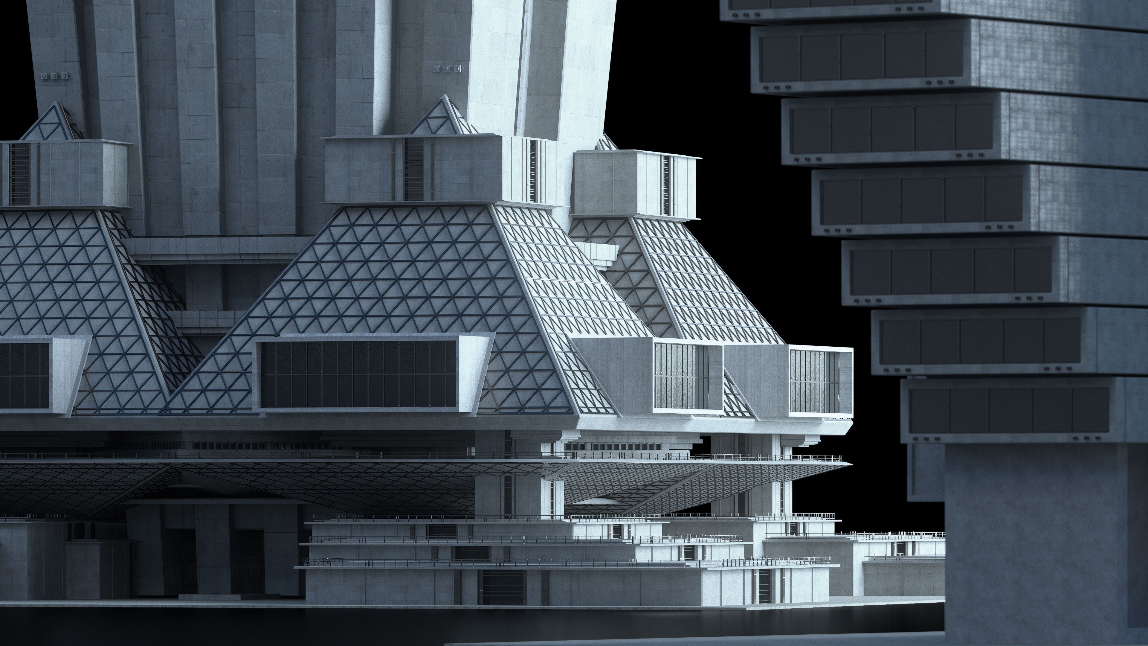 Brutalist - Premium 3D Models and Materials | KitBash3D
