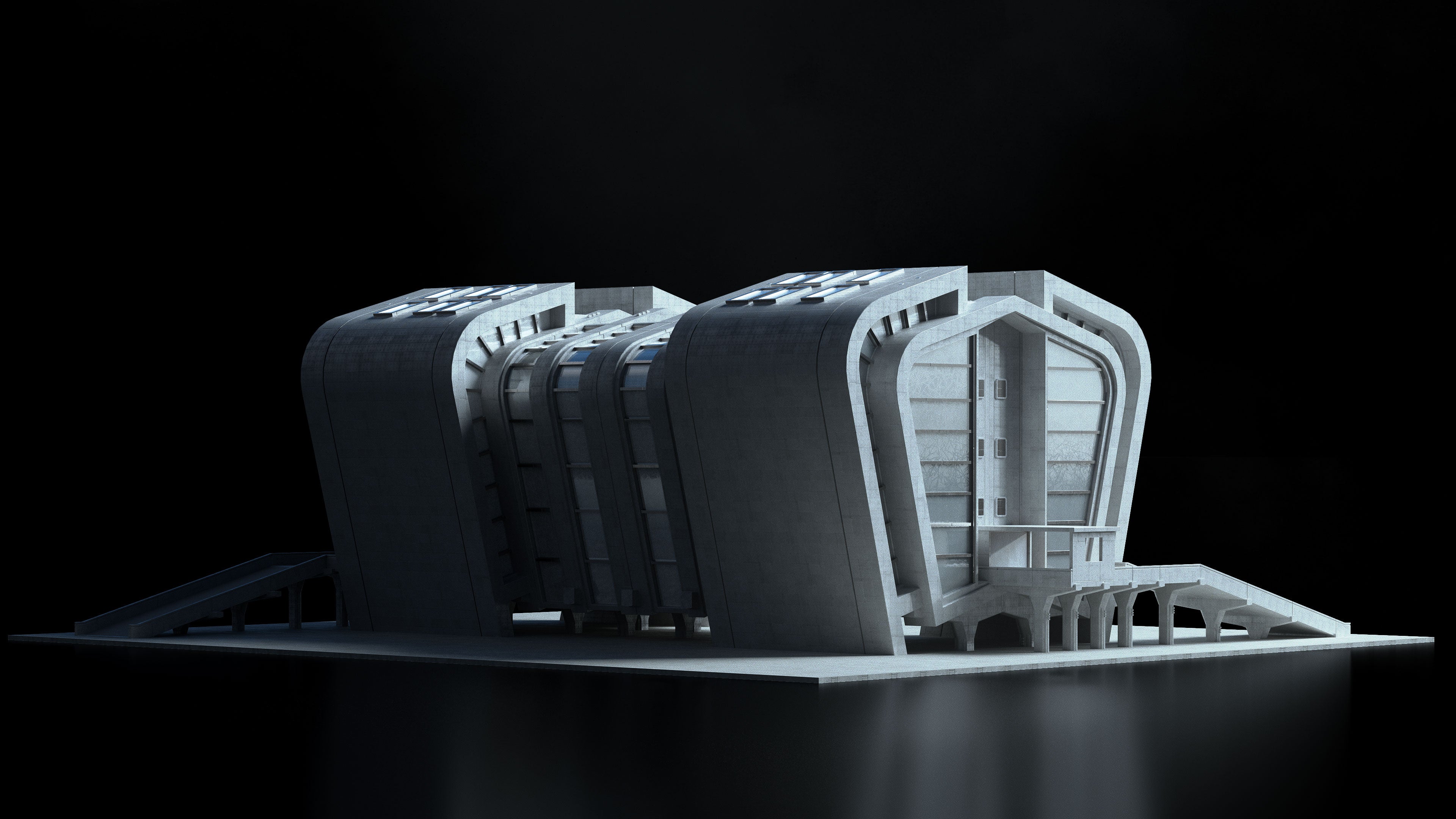 Brutalist - Premium 3D Assets | KitBash3D