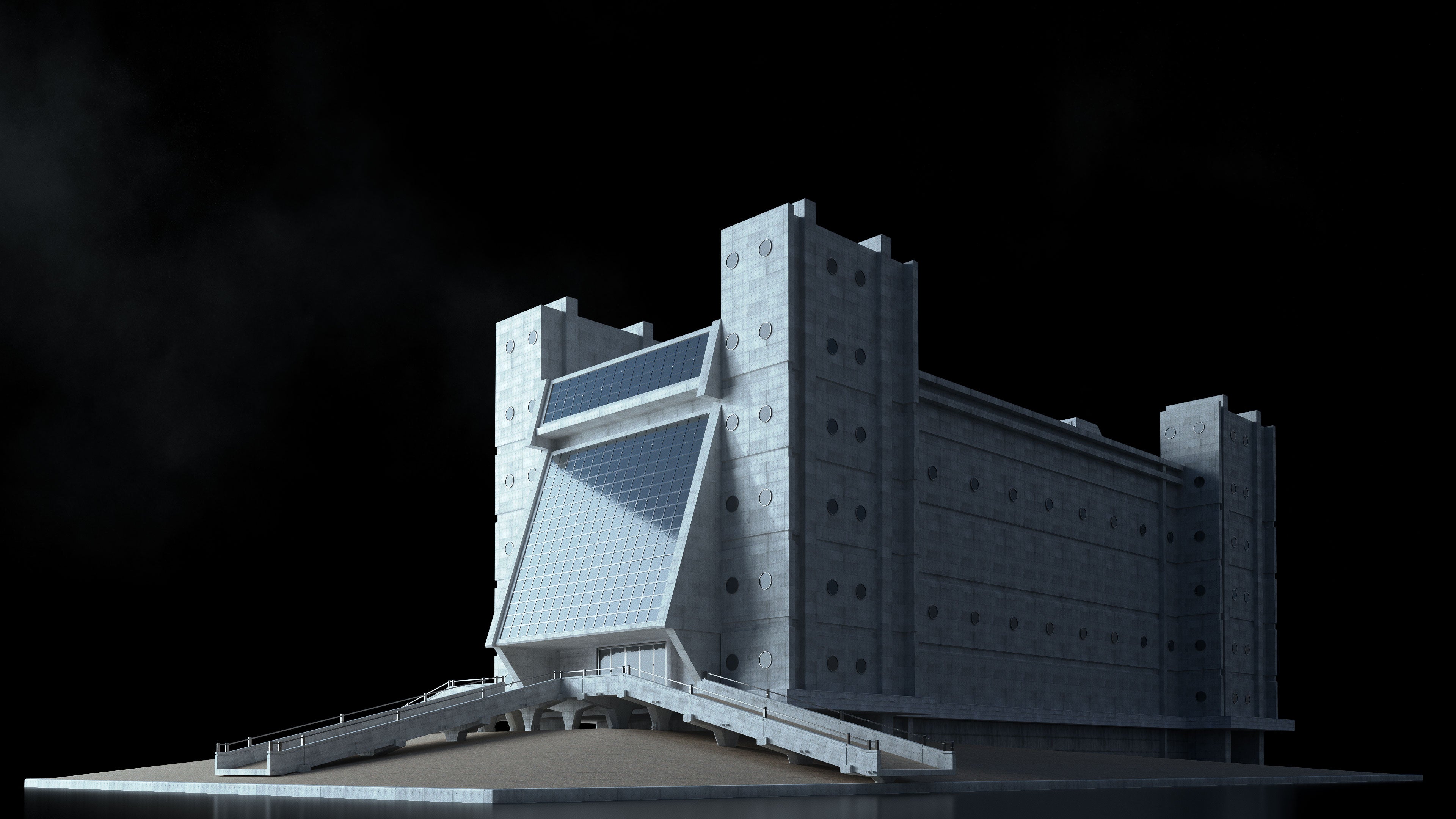 Brutalist - Premium 3D Assets | KitBash3D
