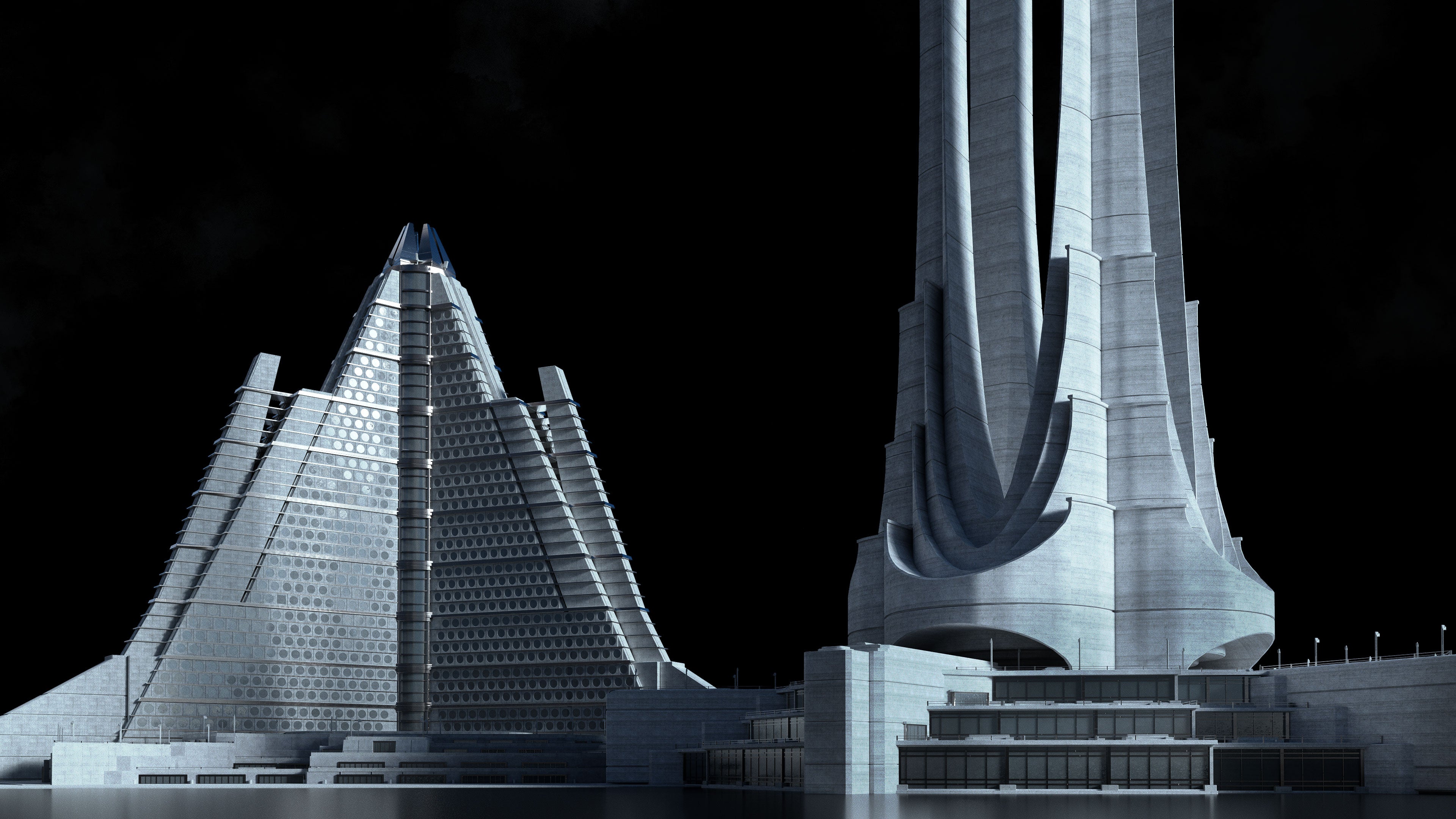 Brutalist - Premium 3D Assets | KitBash3D