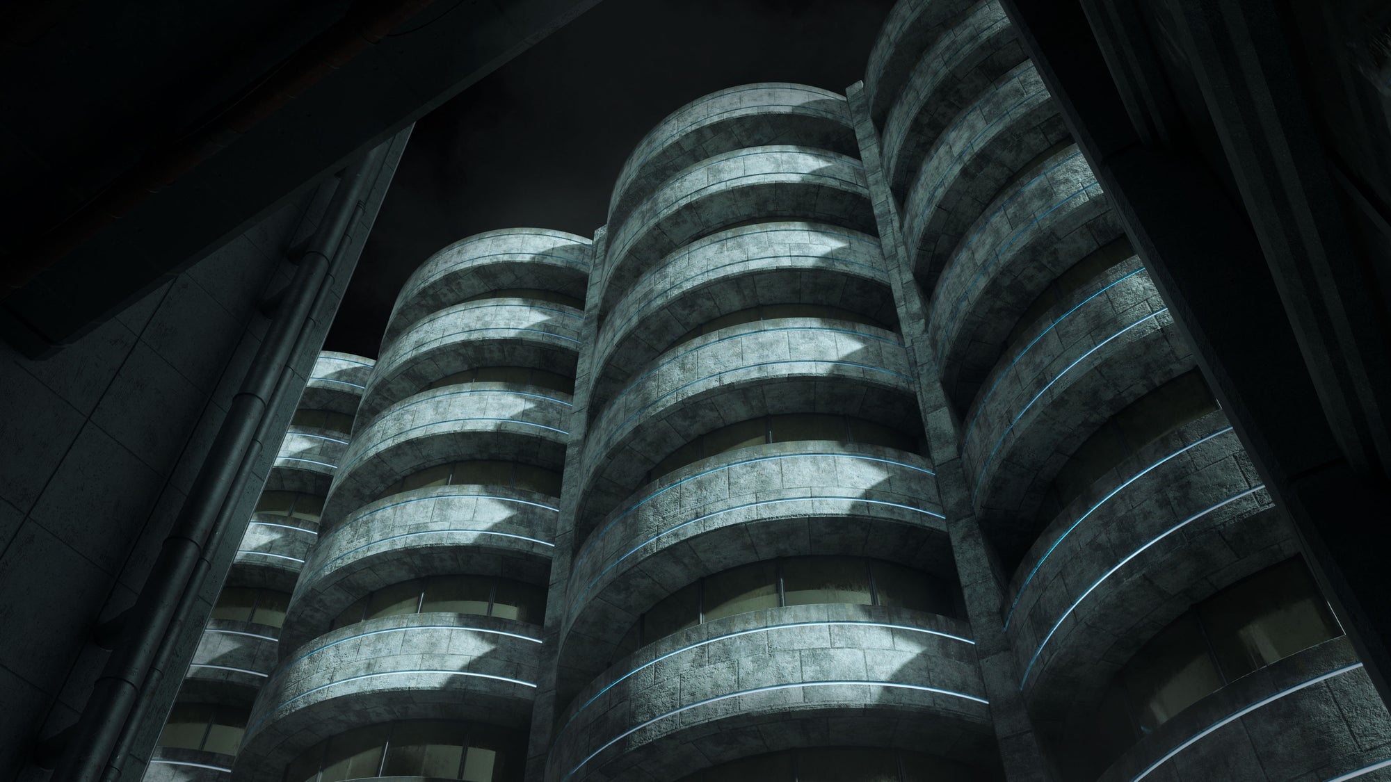 Brutalist 2055 – Premium 3D Models and Materials | KitBash3D