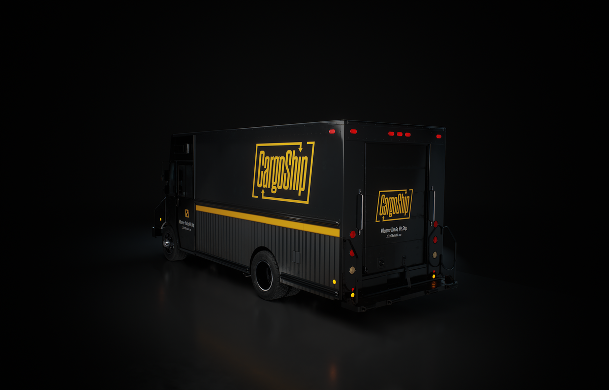 Delivery Truck - Premium 3D Models and Materials | KitBash3D