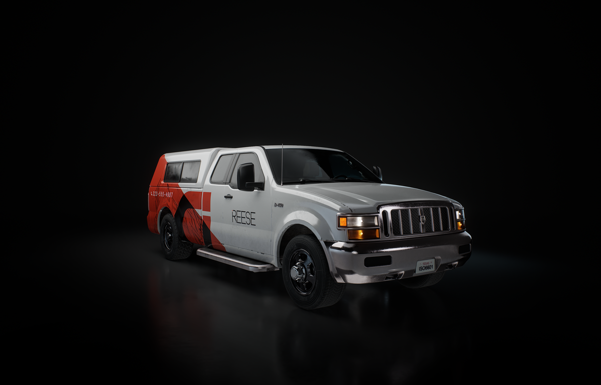 Work Truck - Premium 3D Models and Materials | KitBash3D