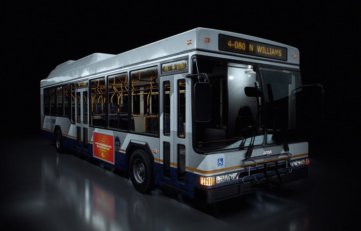City Bus - Premium 3D Models and Materials | KitBash3D