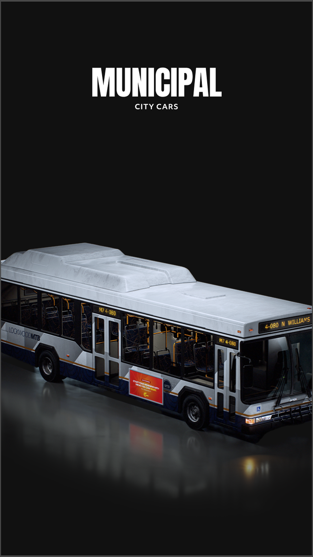 City Bus - Premium 3D Models and Materials | KitBash3D