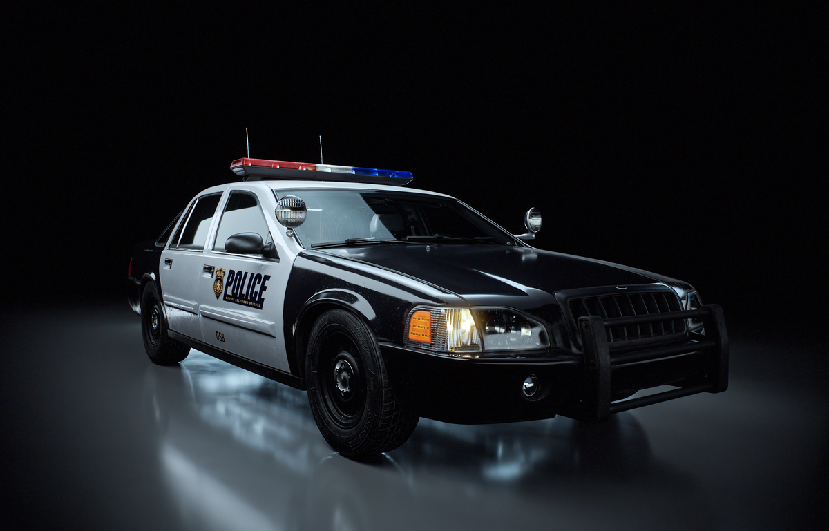 Police Cruiser - Premium 3D Models and Materials | KitBash3D