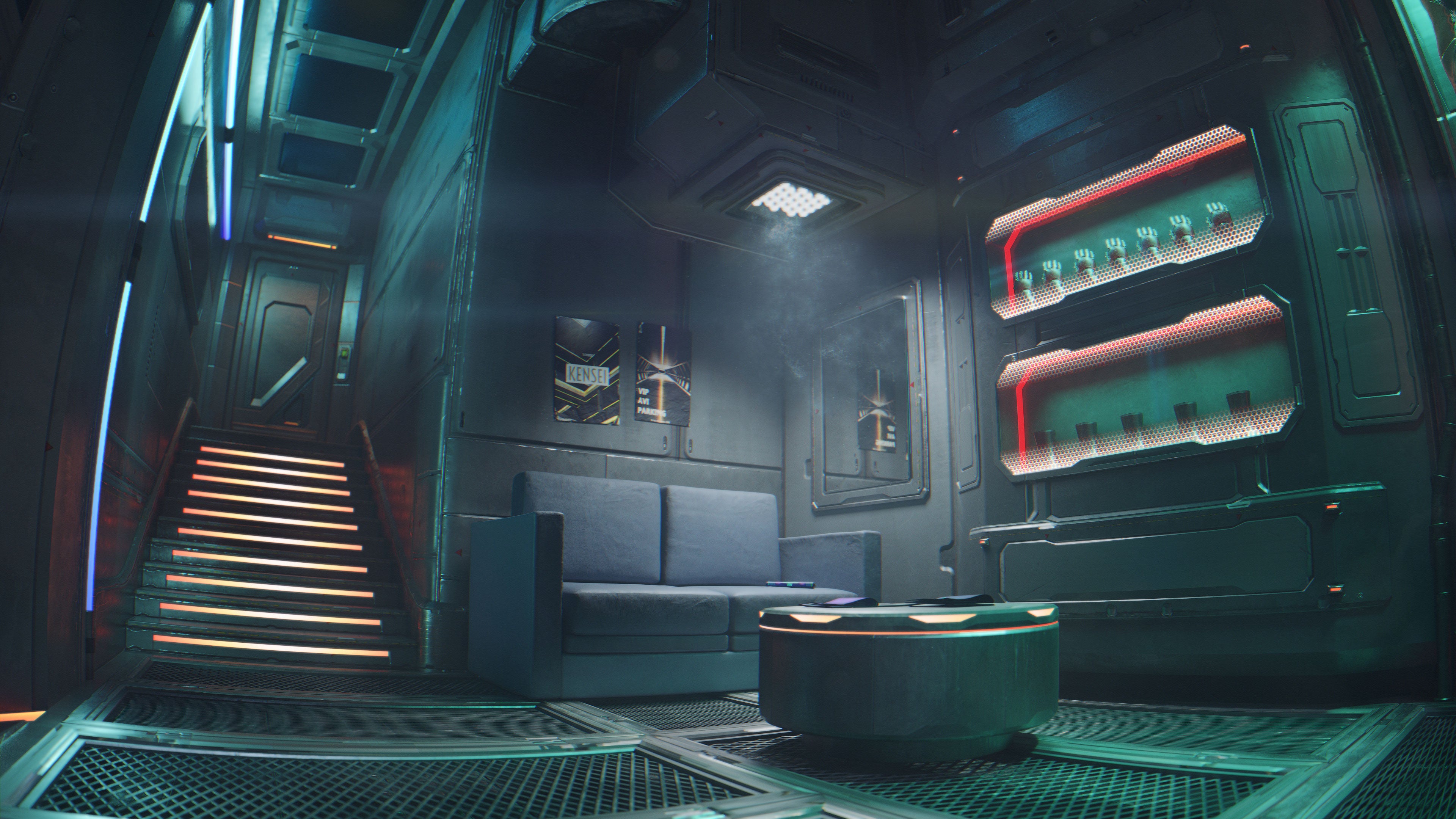 CyberPunk Interiors – Premium 3D Models and Materials | KitBash3D