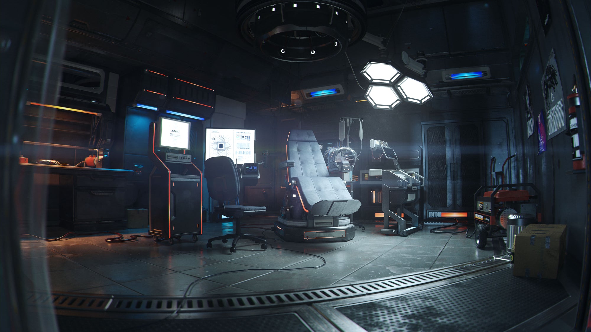 CyberPunk Interiors – Premium 3D Models and Materials | KitBash3D