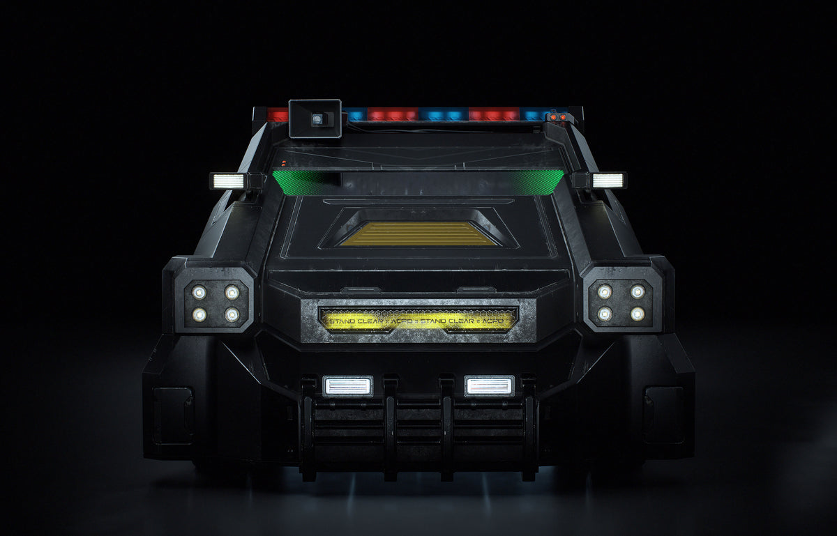 CyberPunk Police Car - Premium 3D Models and Materials | KitBash3D