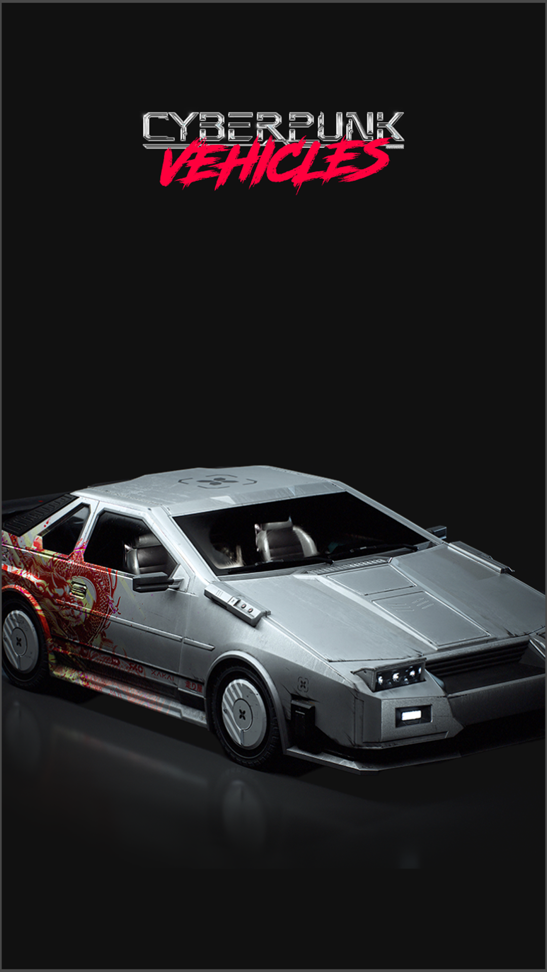 CyberPunk Sports Car - Premium 3D Models and Materials | KitBash3D