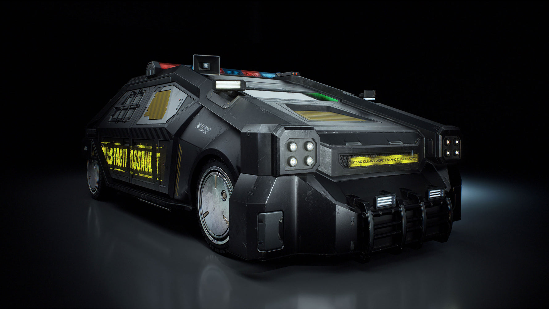 CyberPunk Vehicles – Premium 3D Models and Materials | KitBash3D