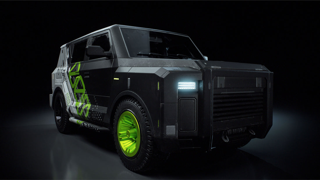 CyberPunk Vehicles – Premium 3D Assets | KitBash3D