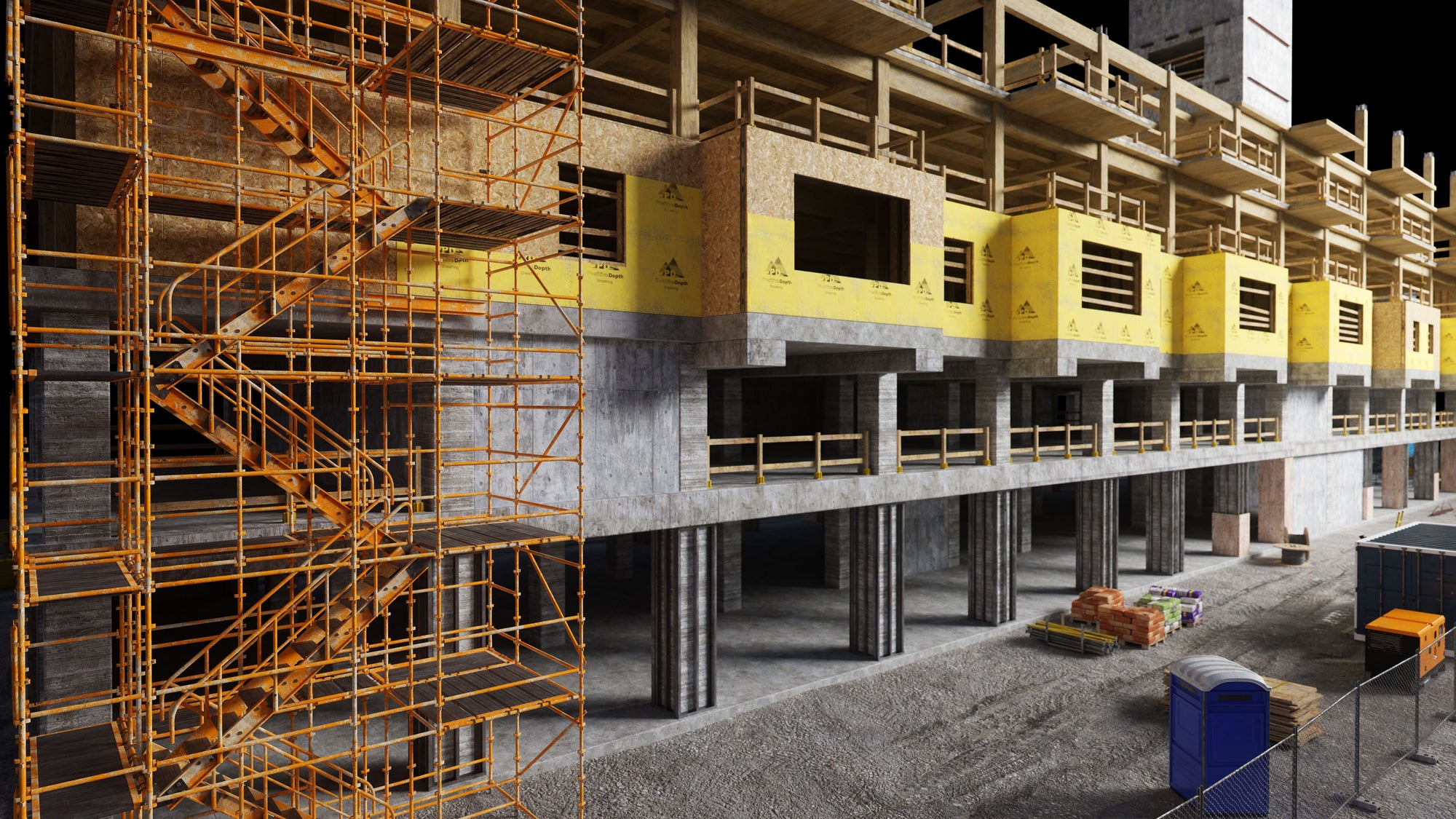 Construction Zone – Premium 3D Models and Materials | KitBash3D