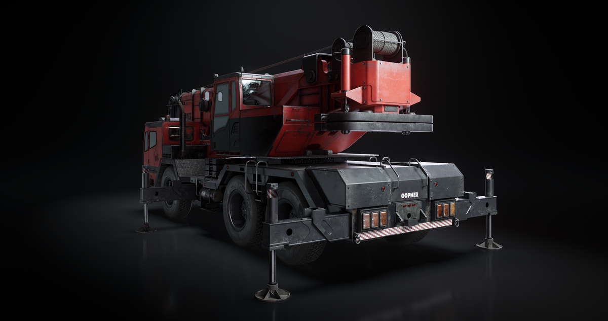 Crane - Premium 3D Models and Materials | KitBash3D