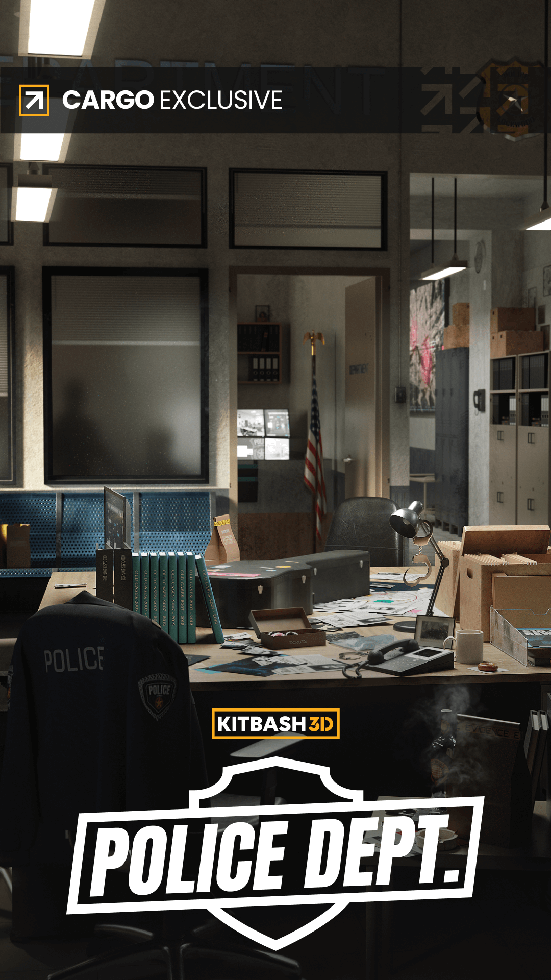 Police Dept. – Premium 3D Models and Materials | KitBash3D