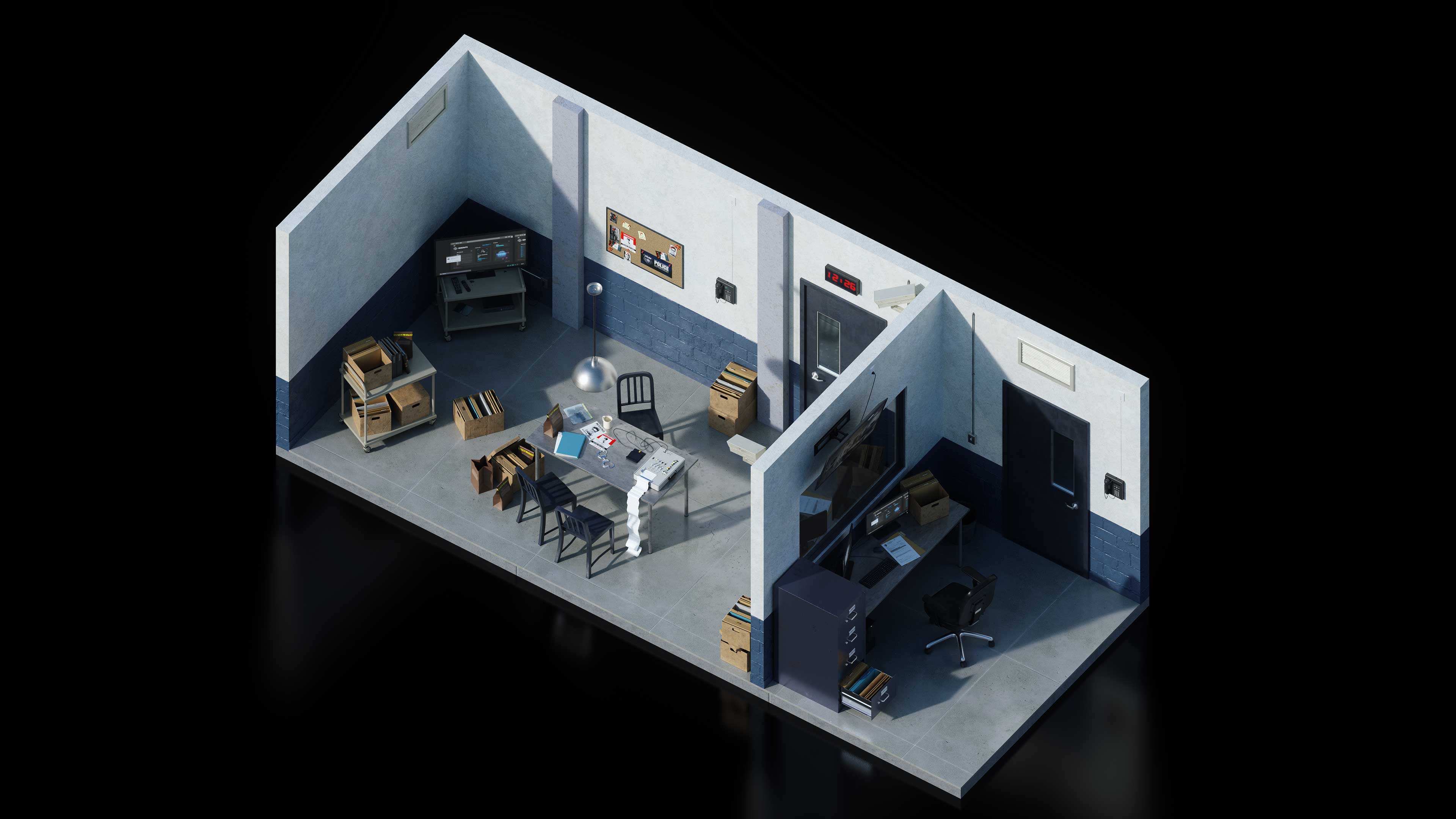 Police Dept. – Premium 3D Models and Materials | KitBash3D