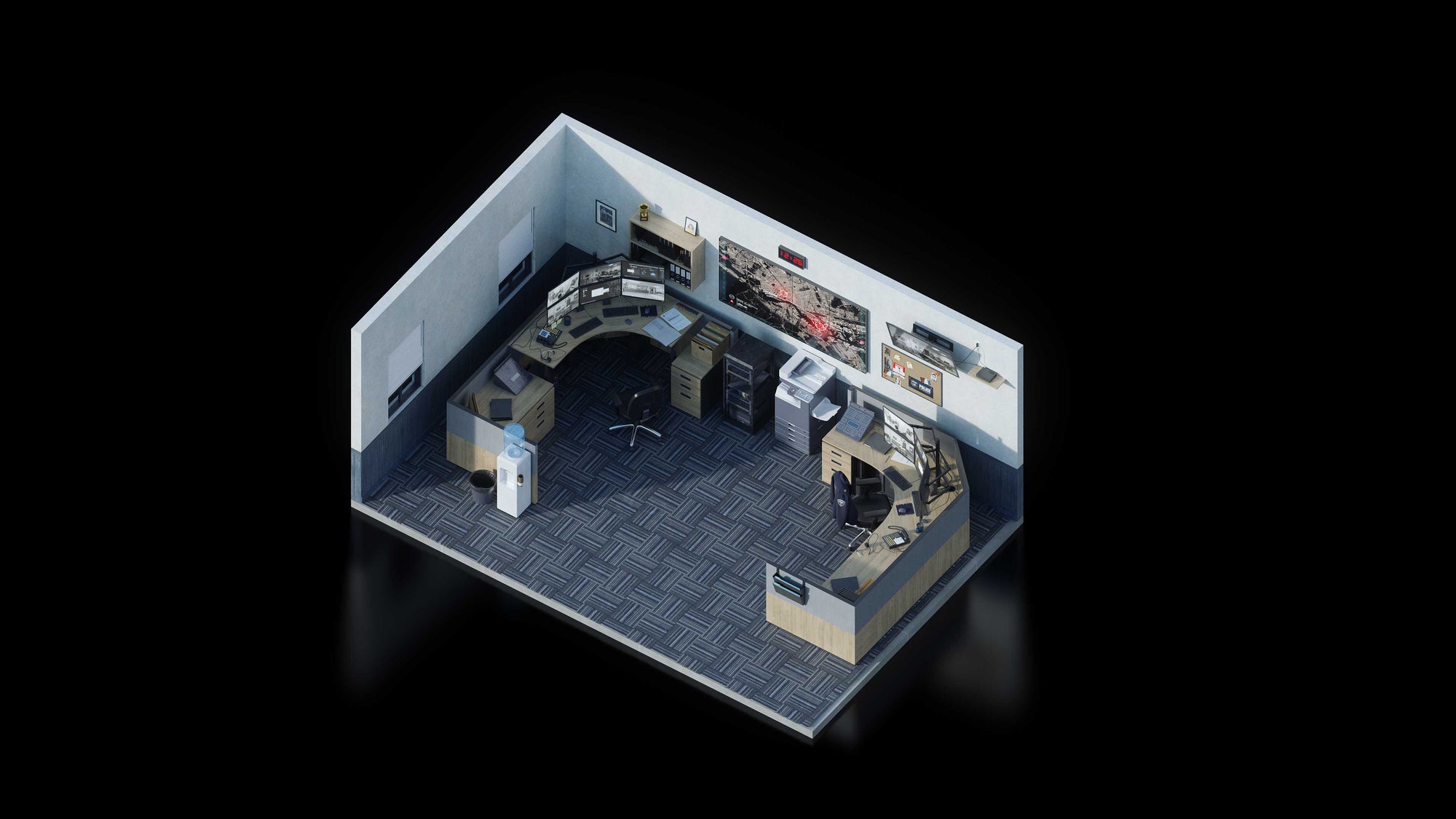 Police Dept. – Premium 3D Models and Materials | KitBash3D