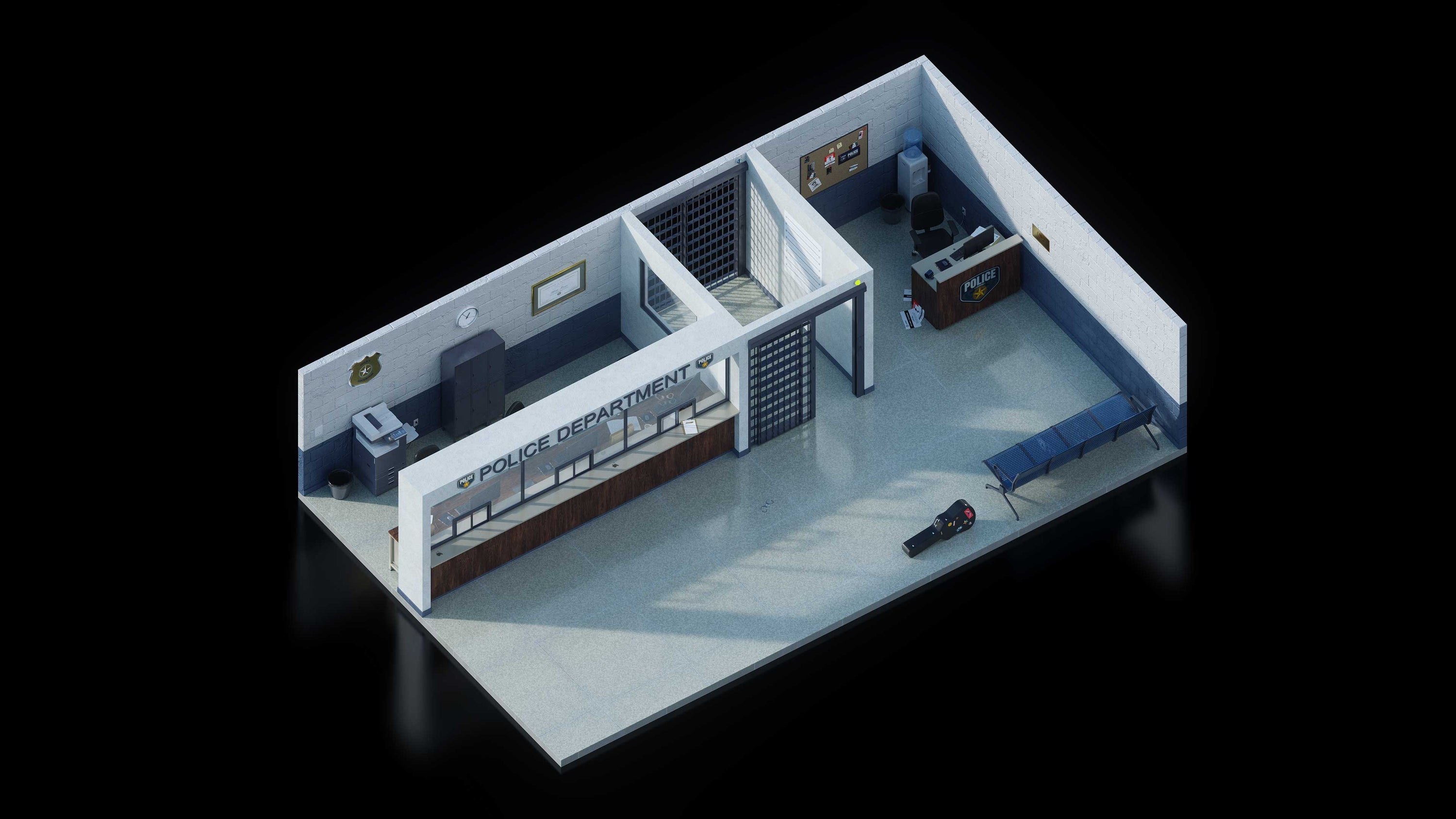 Police Dept. – Premium 3D Models and Materials | KitBash3D
