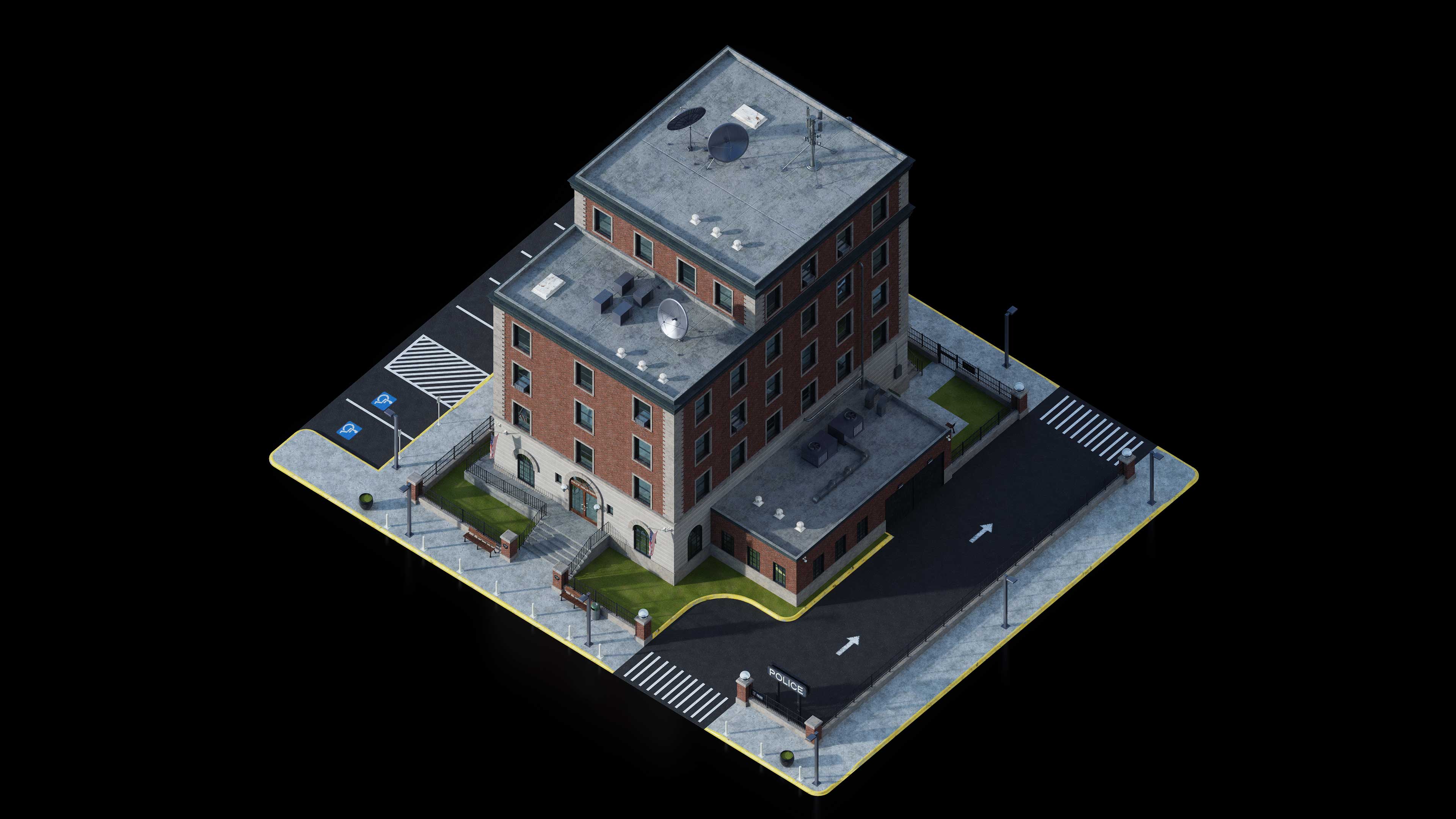Police Dept. – Premium 3D Models and Materials | KitBash3D