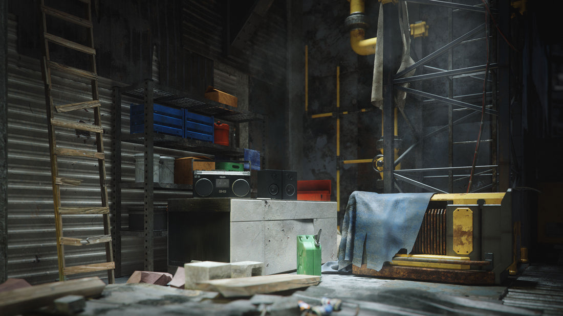 Future Slums 2 – Premium 3D Models and Materials | KitBash3D