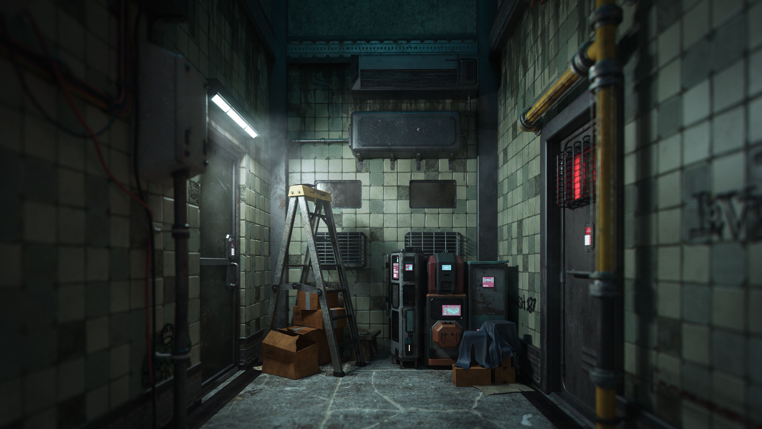 Future Slums 2 – Premium 3D Models and Materials | KitBash3D