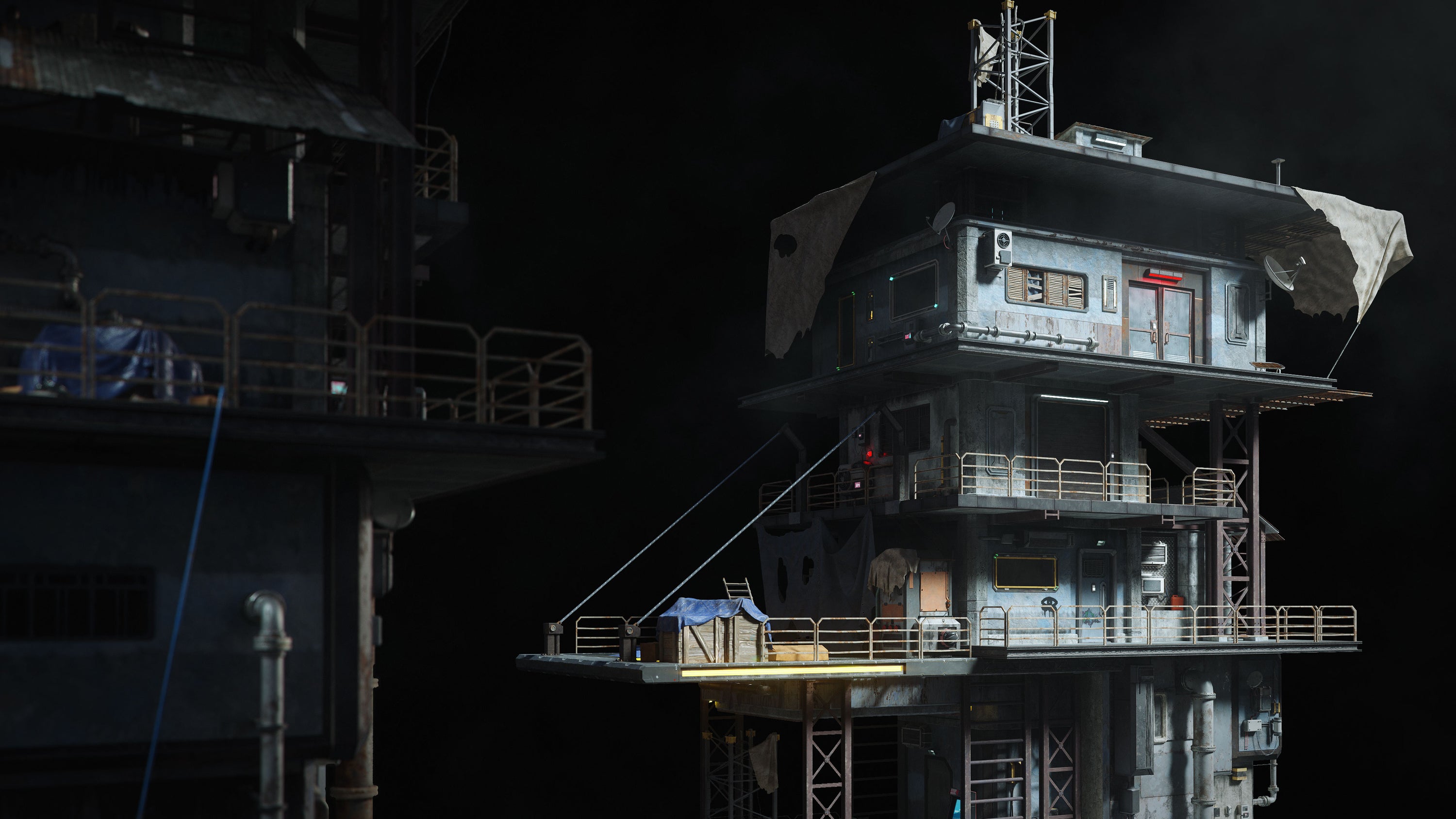 Future Slums 2 – Premium 3D Models and Materials | KitBash3D