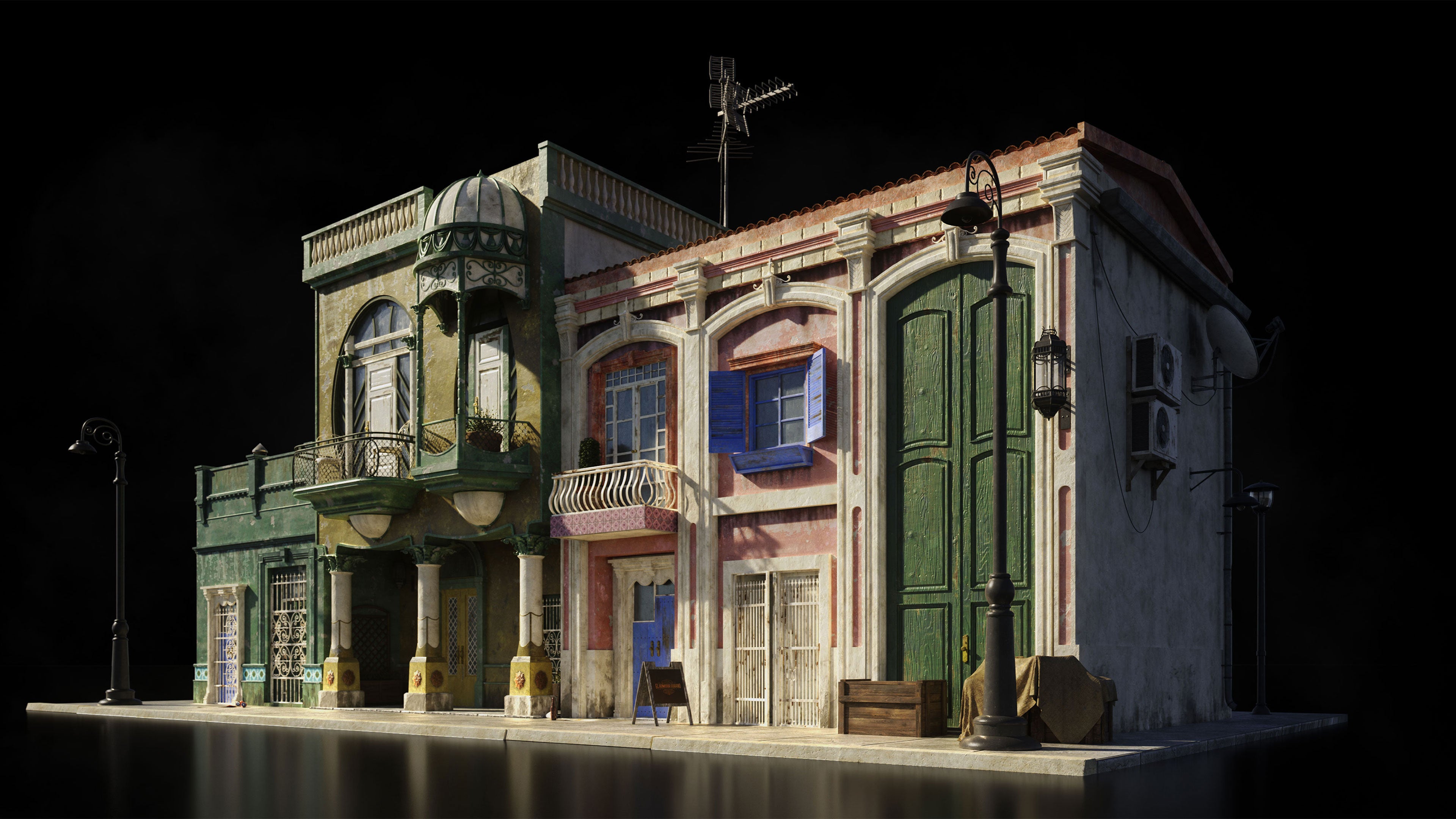 Havana Nights – Premium 3D Models and Materials | KitBash3D