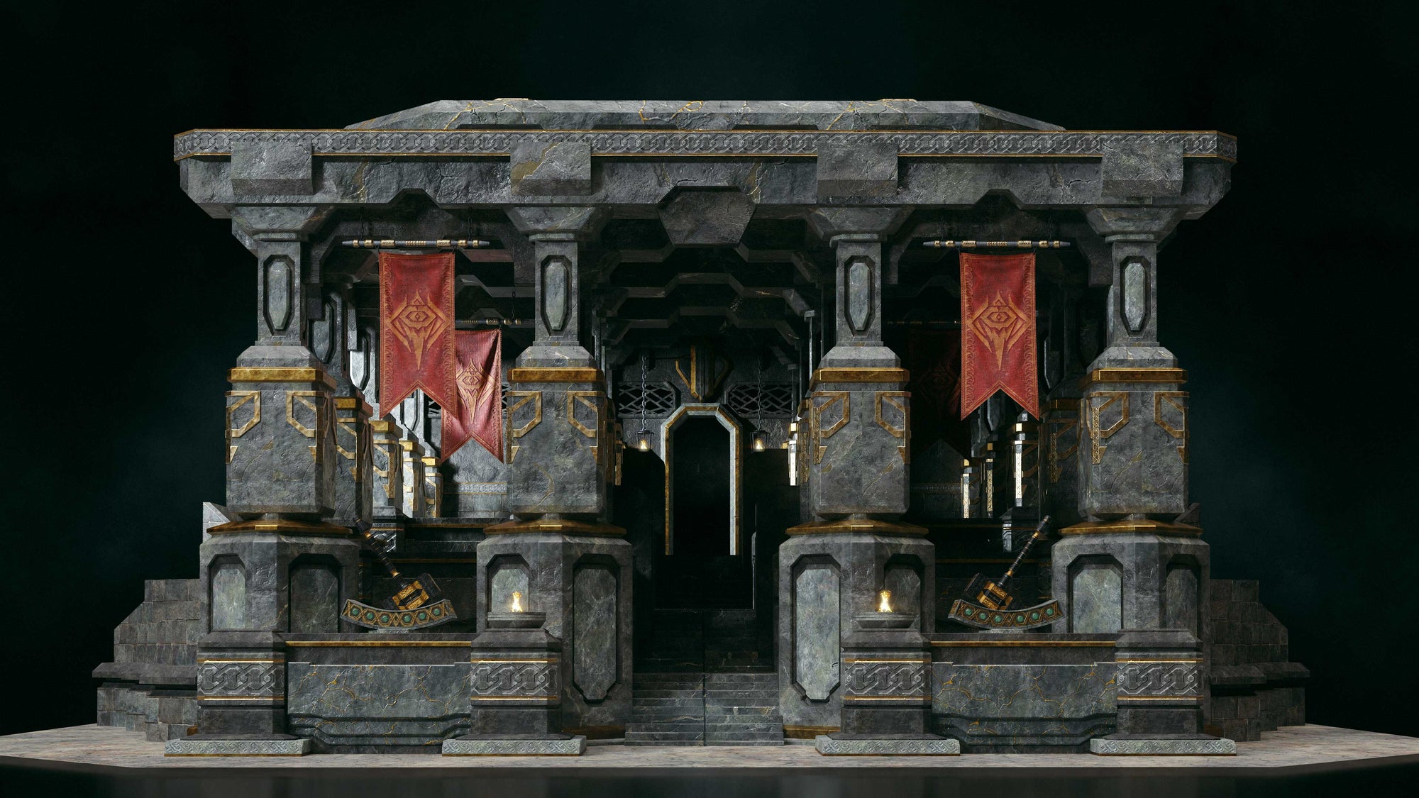 Iron Forge – Premium 3D Models and Materials | KitBash3D