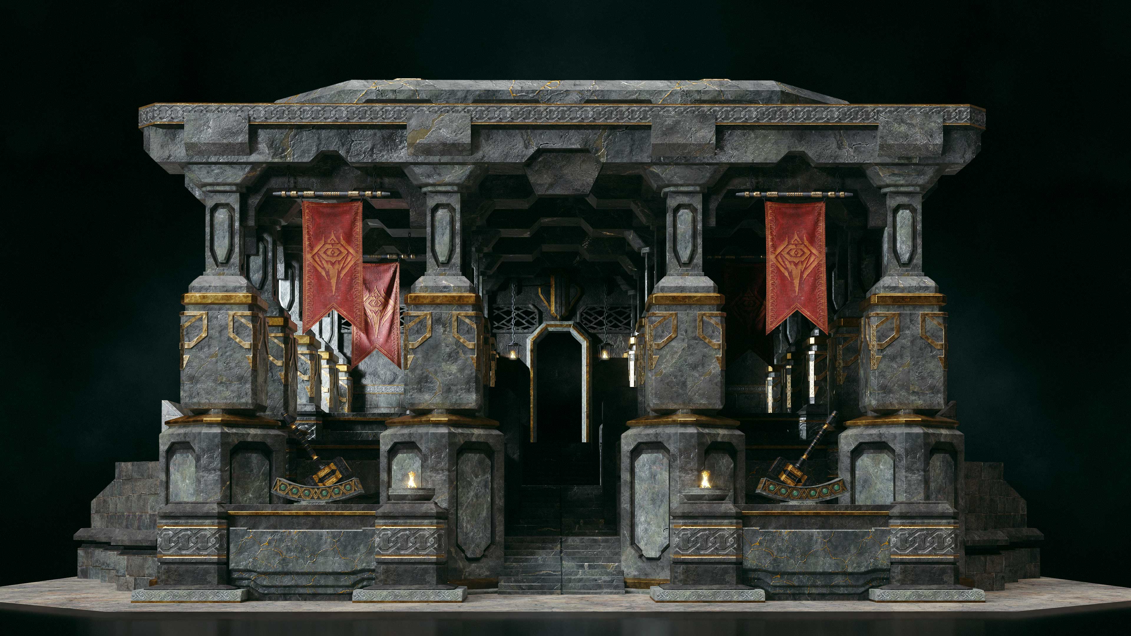 Iron Forge – Premium 3D Models and Materials | KitBash3D