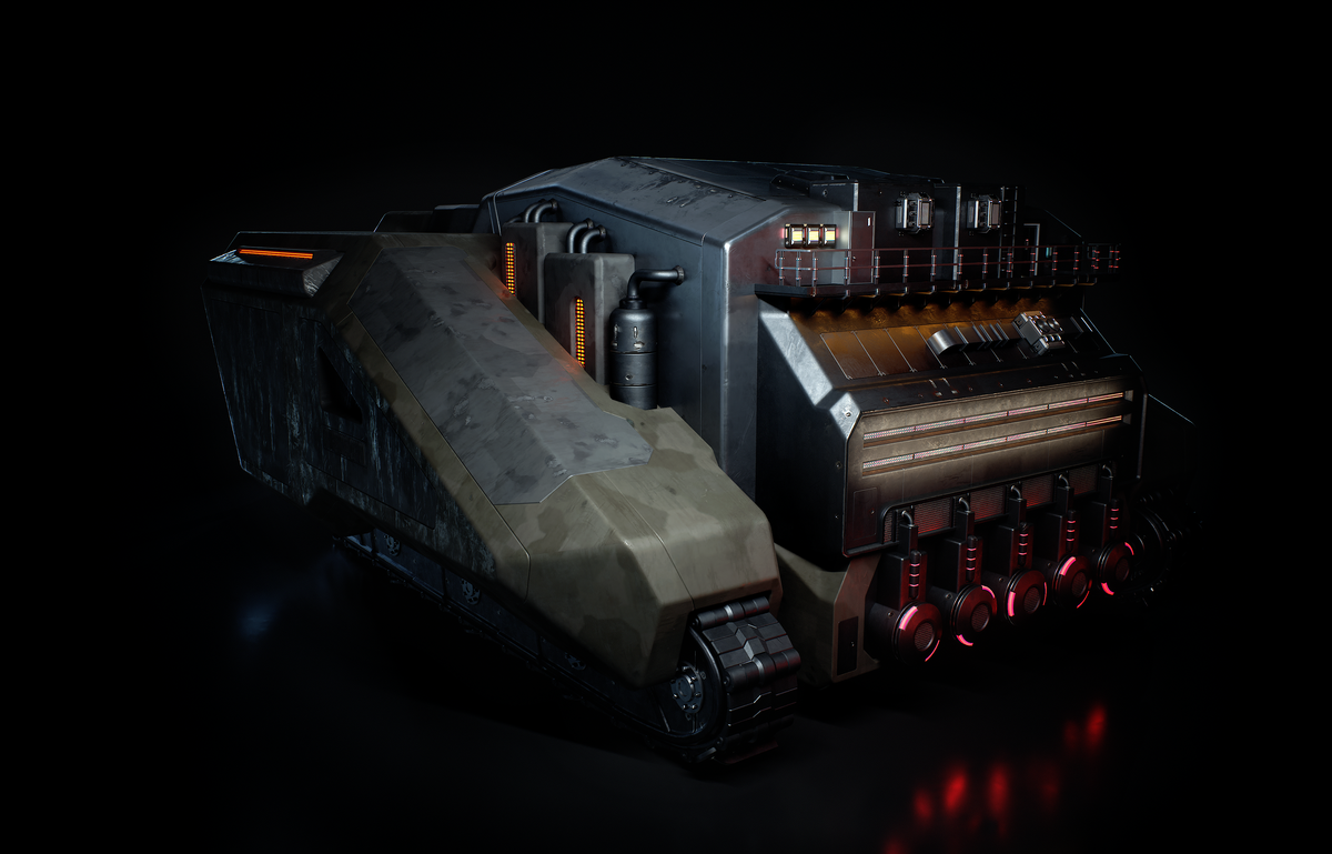 Mobile Mech Warehouse - Premium 3D Models and Materials | KitBash3D