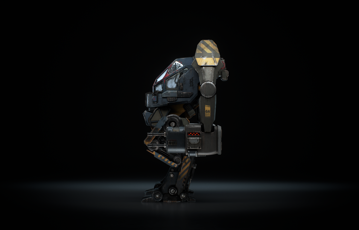 Trooper Mech - Premium 3D Models and Materials | KitBash3D