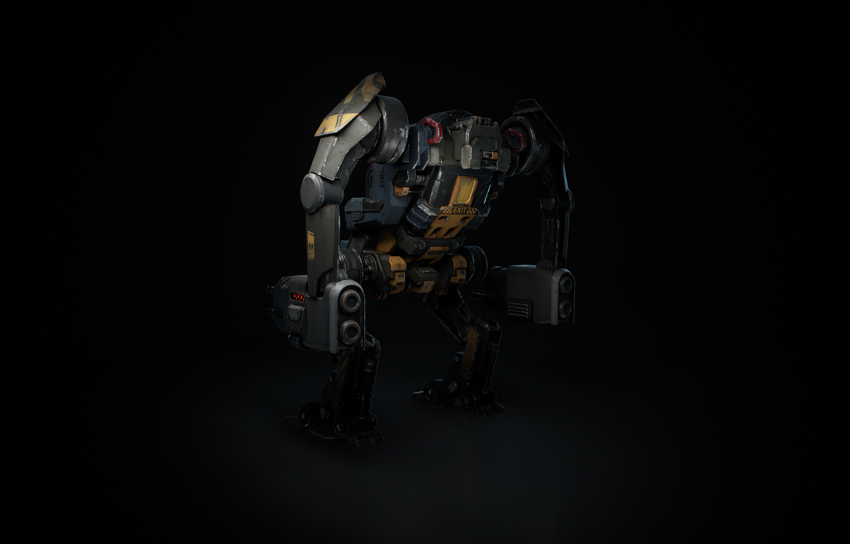 Trooper Mech - Premium 3D Models and Materials | KitBash3D