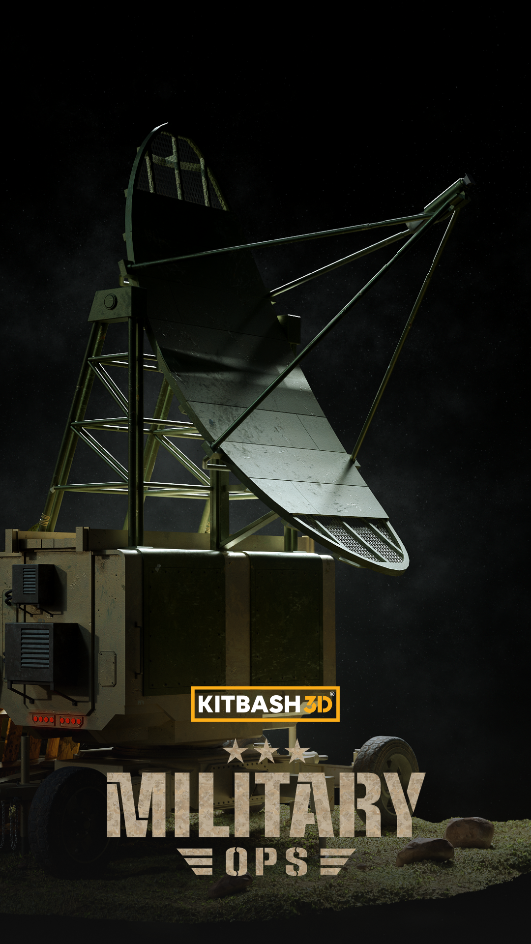 Military Ops - Premium 3D Substance Materials | KitBash3D