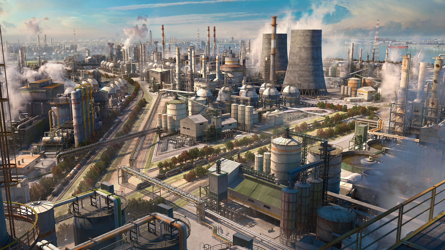 Refineries – Premium 3D Models and Materials | KitBash3D