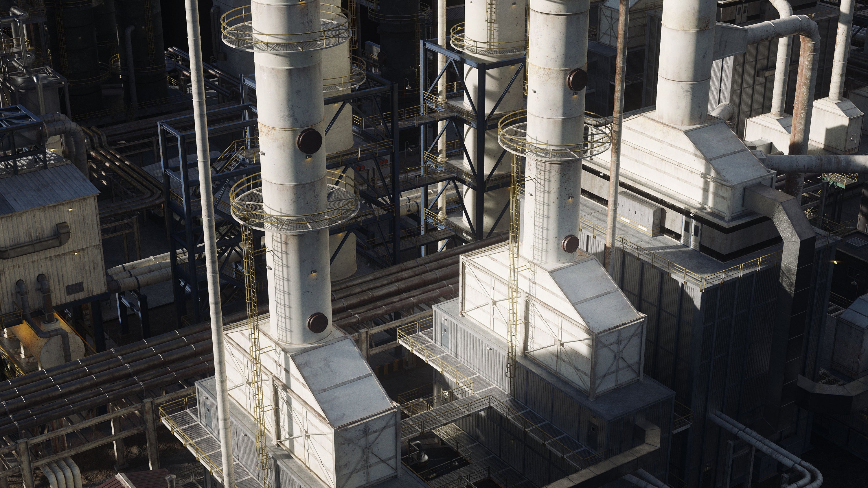 Refineries – Premium 3D Models and Materials | KitBash3D