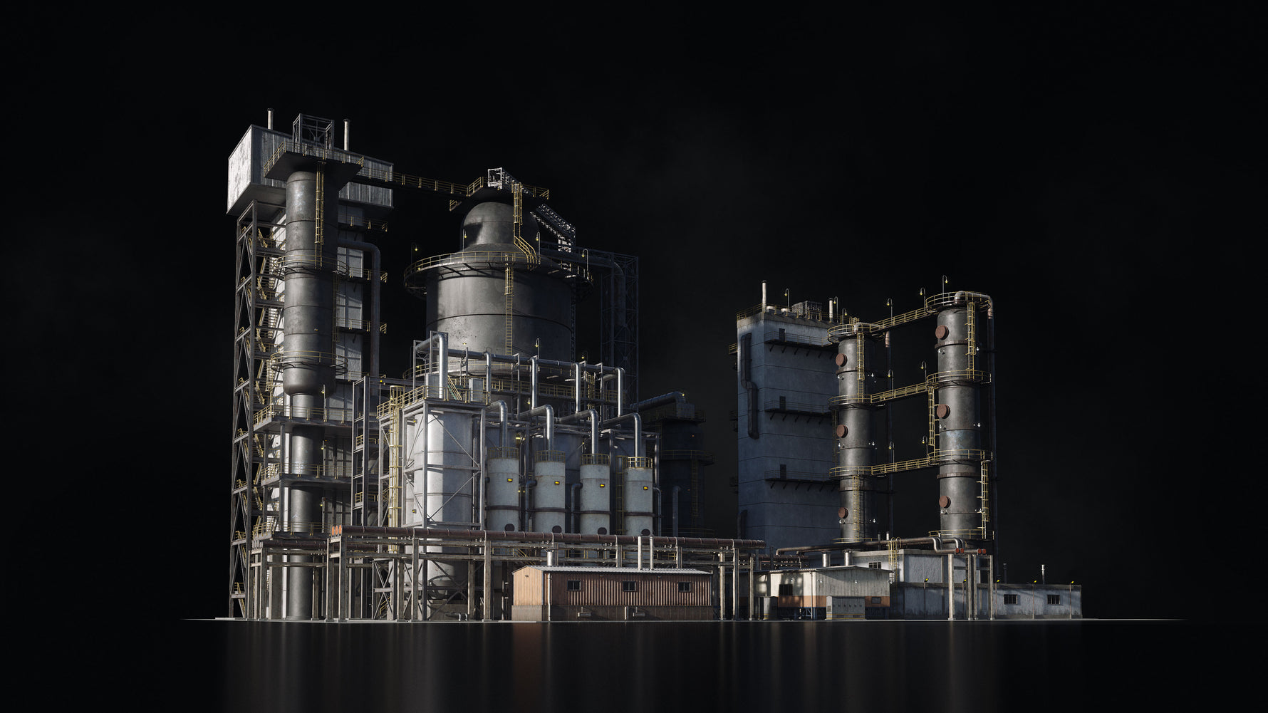 Refineries – Premium 3D Models and Materials | KitBash3D