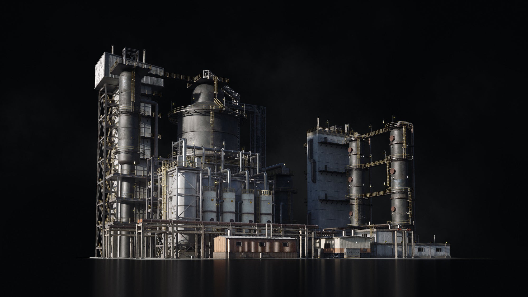 Refineries – Premium 3D Models and Materials | KitBash3D