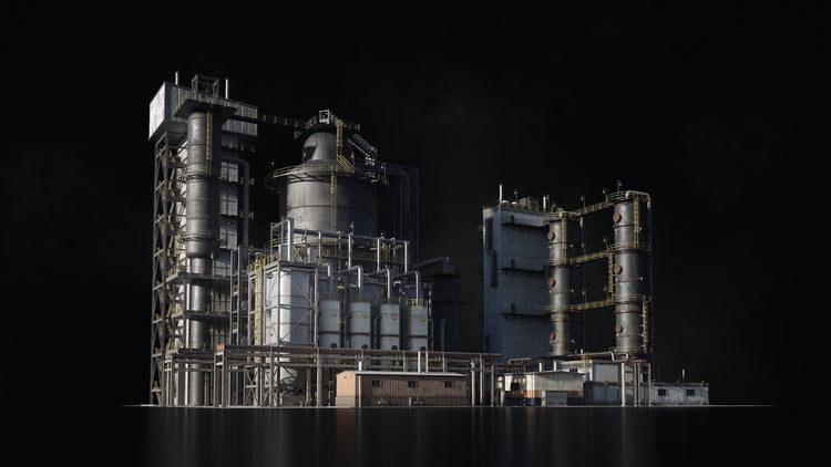 Refineries – Premium 3D Models and Materials | KitBash3D