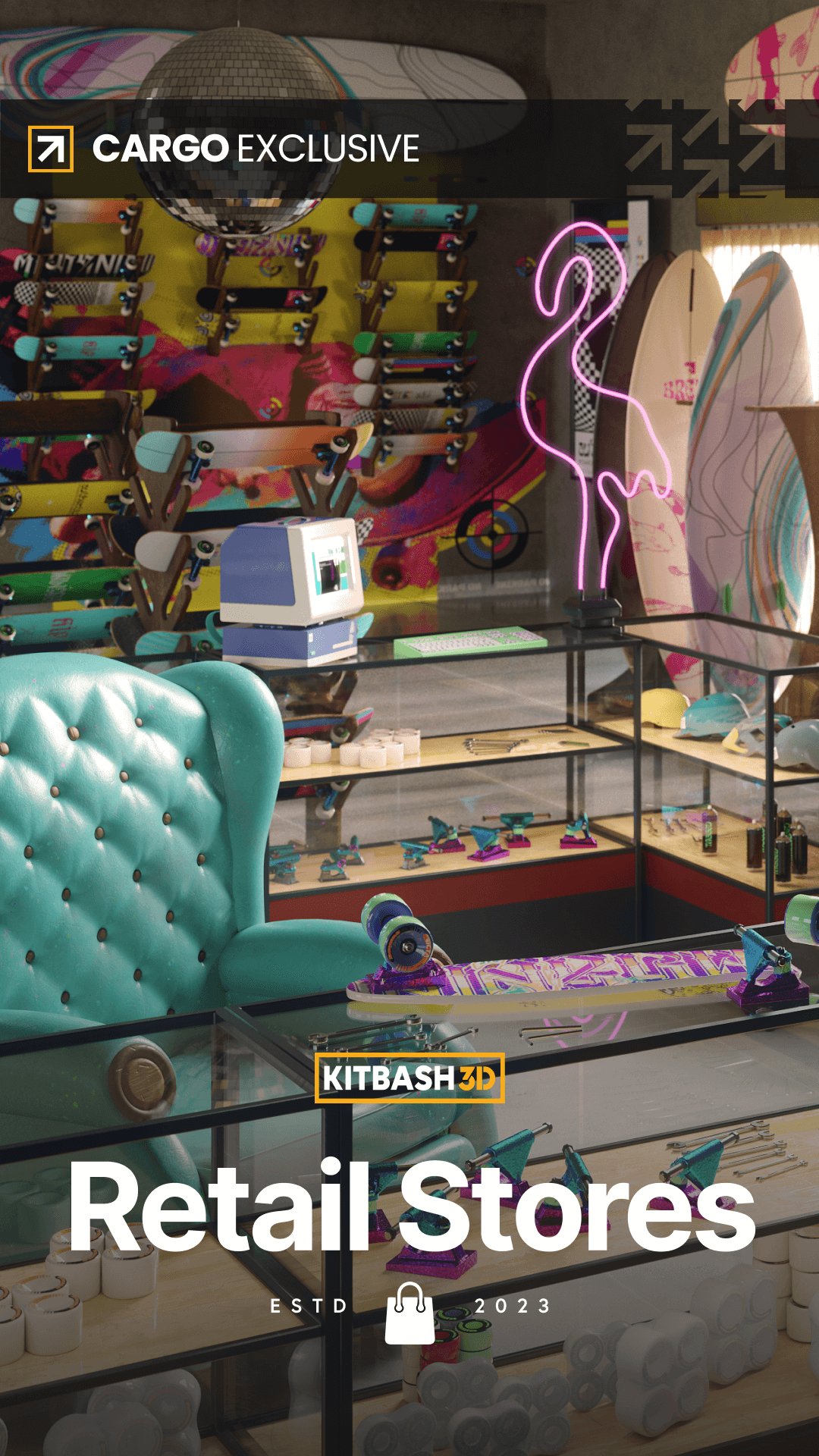 Retail Stores – Premium 3D Models and Materials | KitBash3D
