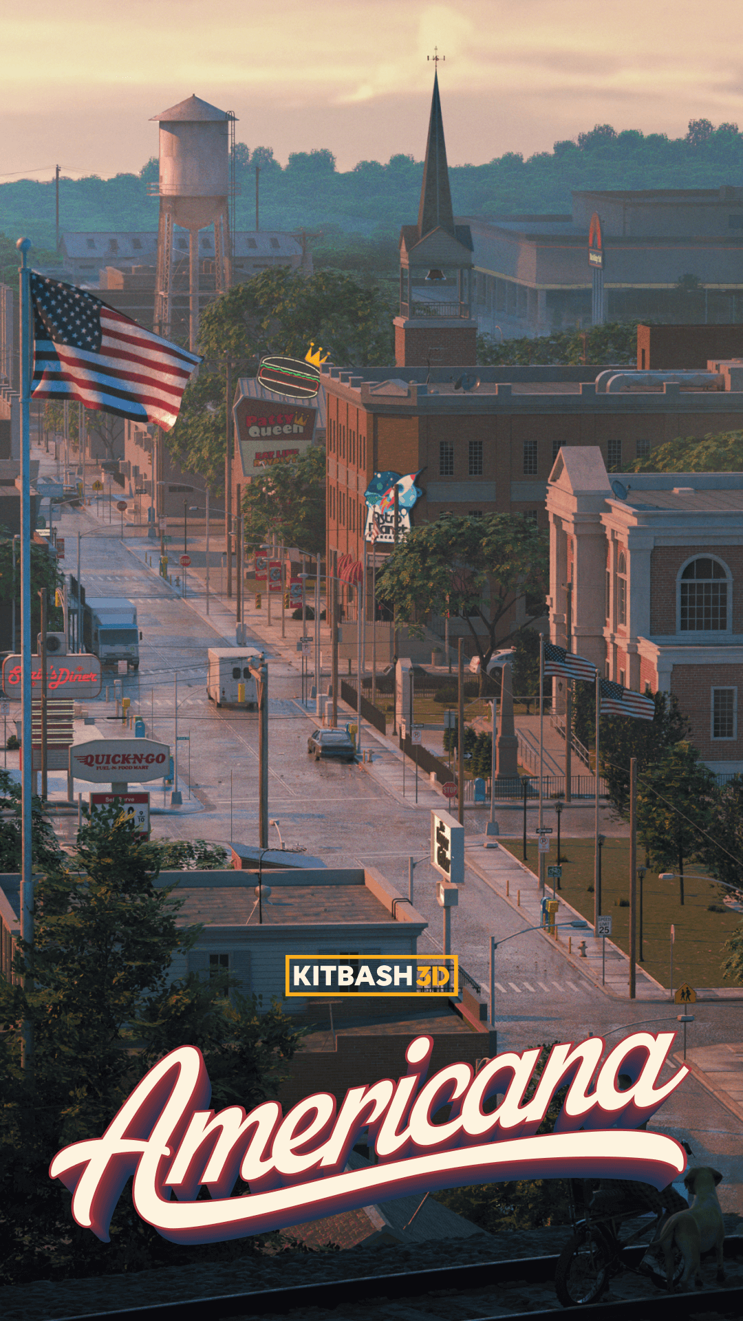 Americana – Premium 3D Models and Materials | KitBash3D