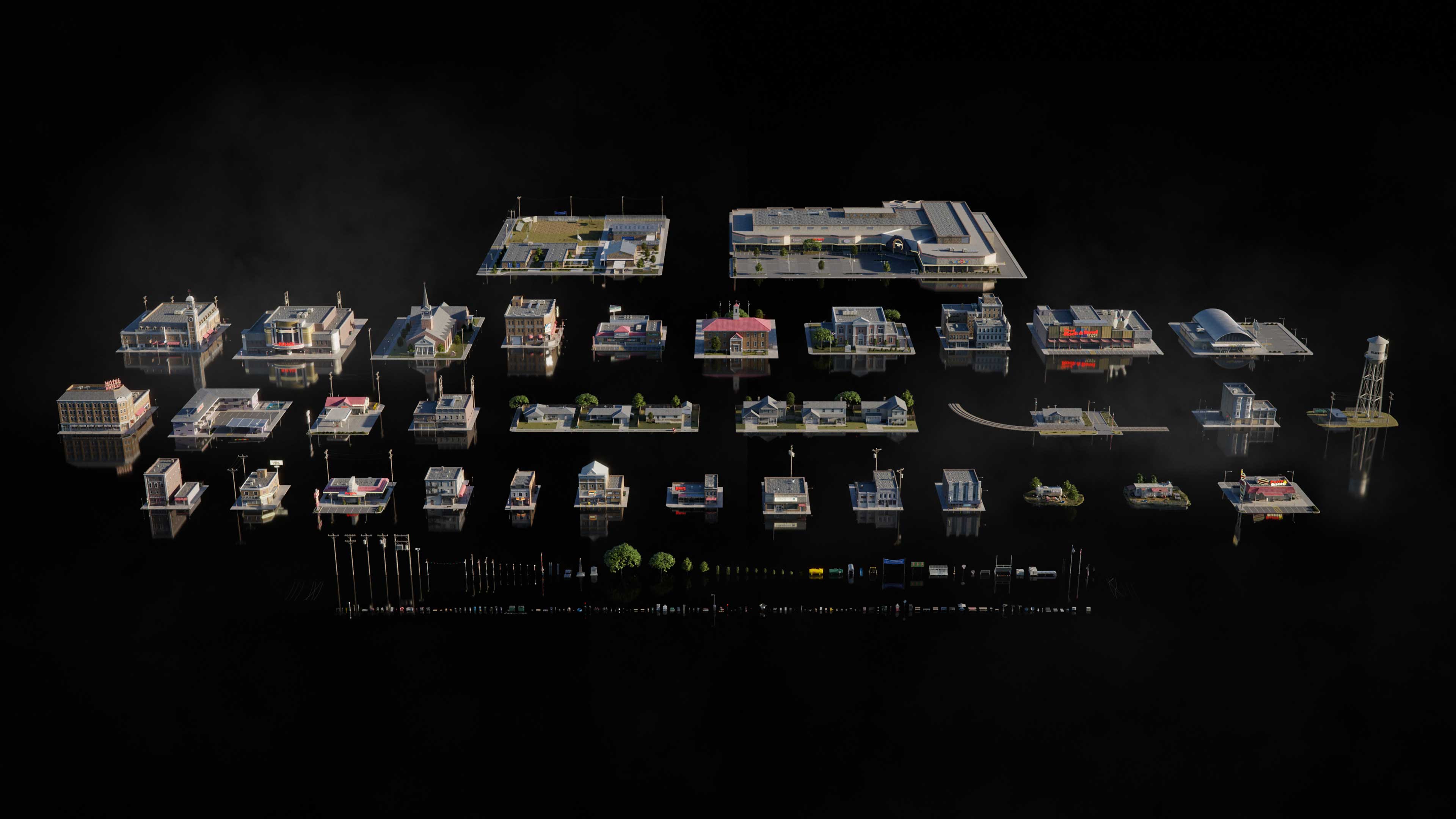 Americana – Premium 3D Models and Materials | KitBash3D