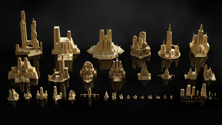 Ancients - Premium 3D Models and Materials | KitBash3D
