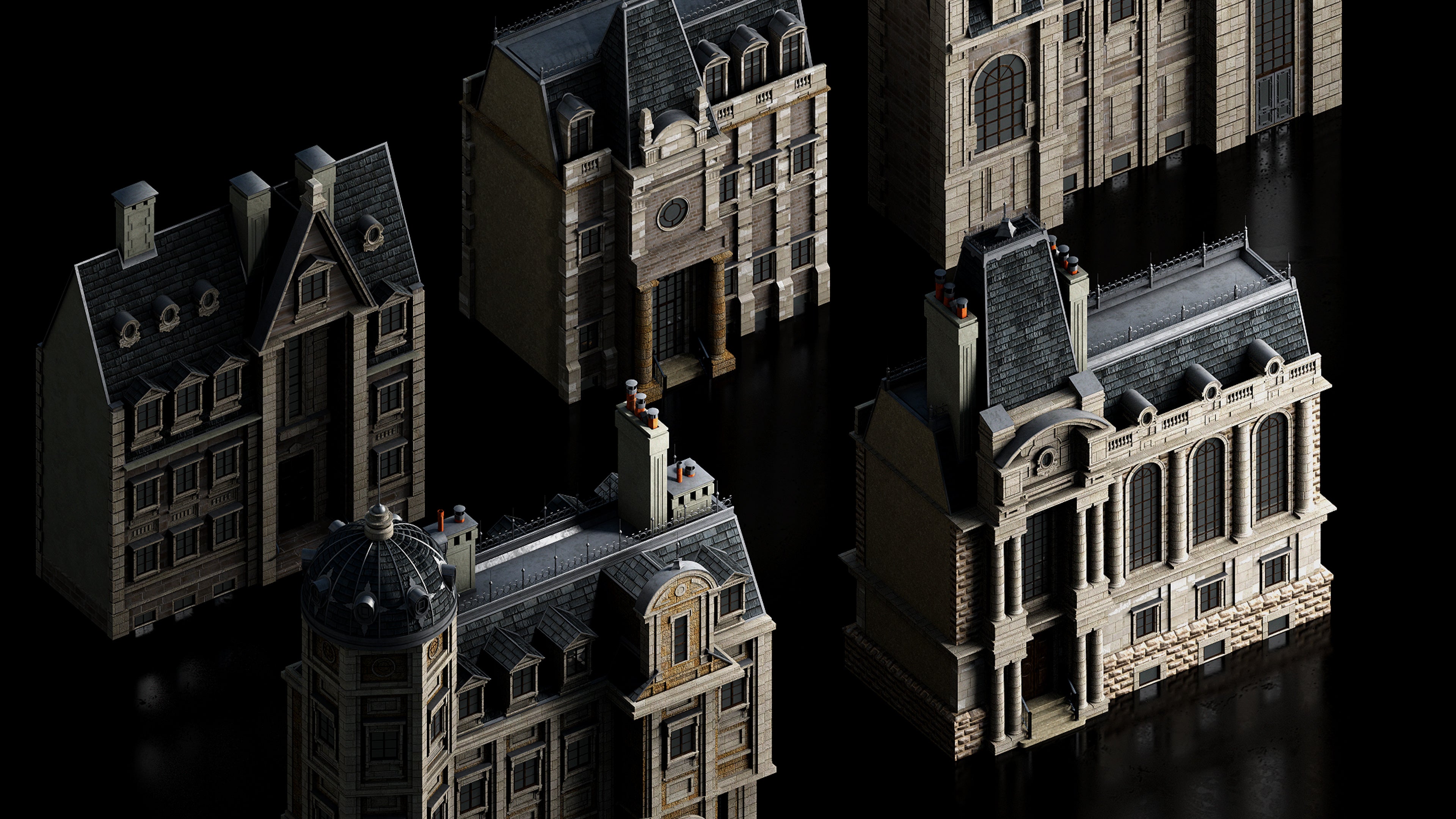 Art Nouveau - Premium 3D Models and Materials | KitBash3D