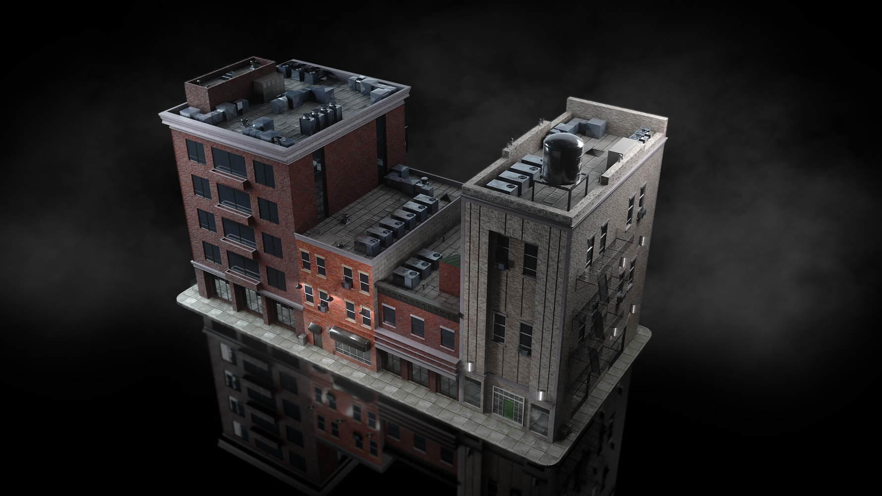 Brooklyn - Premium 3D Models and Materials | KitBash3D