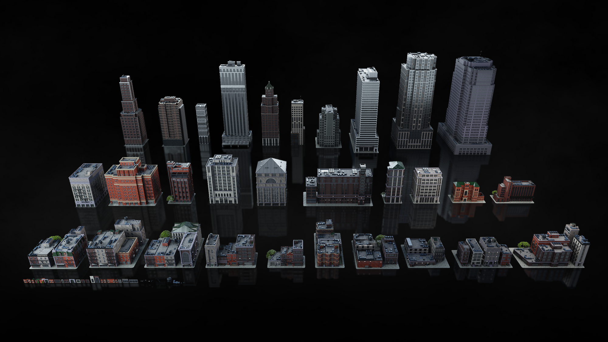 Brooklyn - Premium 3D Models and Materials | KitBash3D
