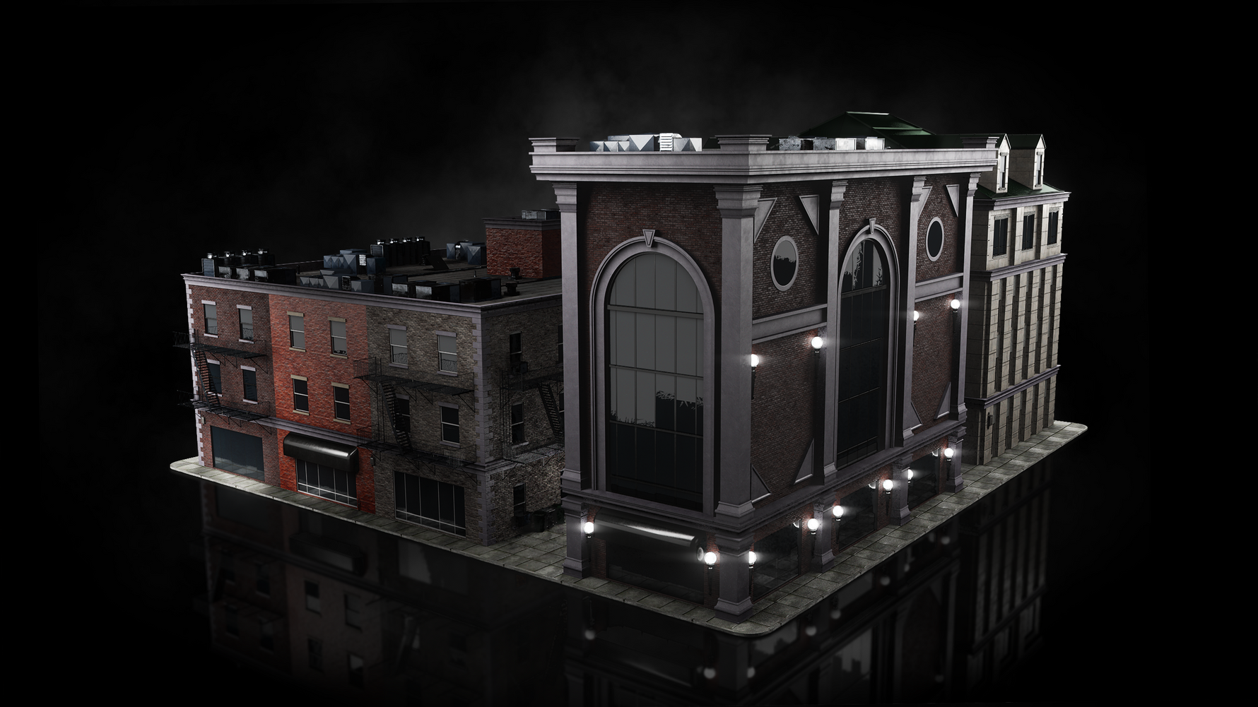 Brooklyn - Premium 3D Models and Materials | KitBash3D