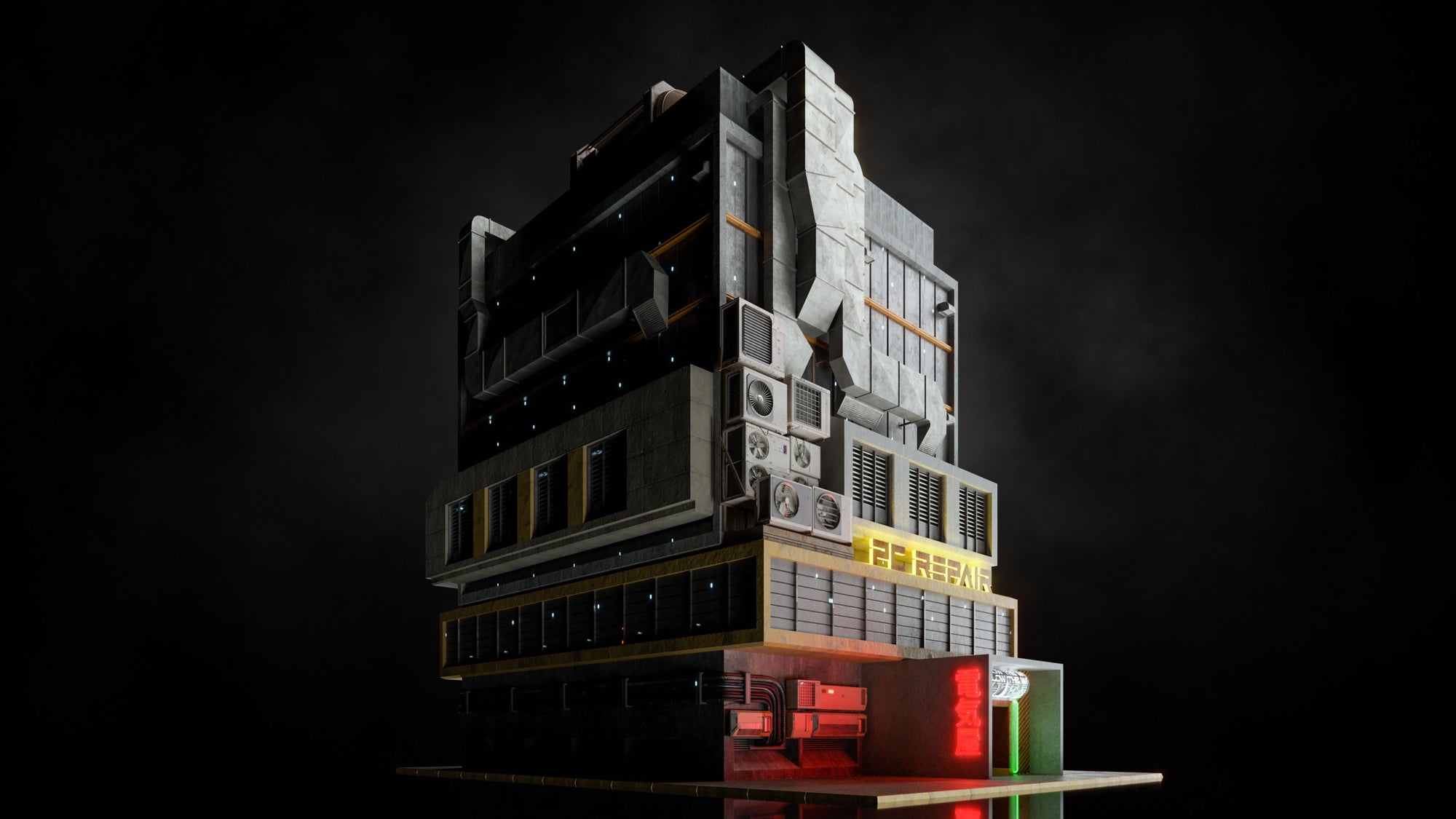 CyberPunk – Premium 3D Assets | KitBash3D