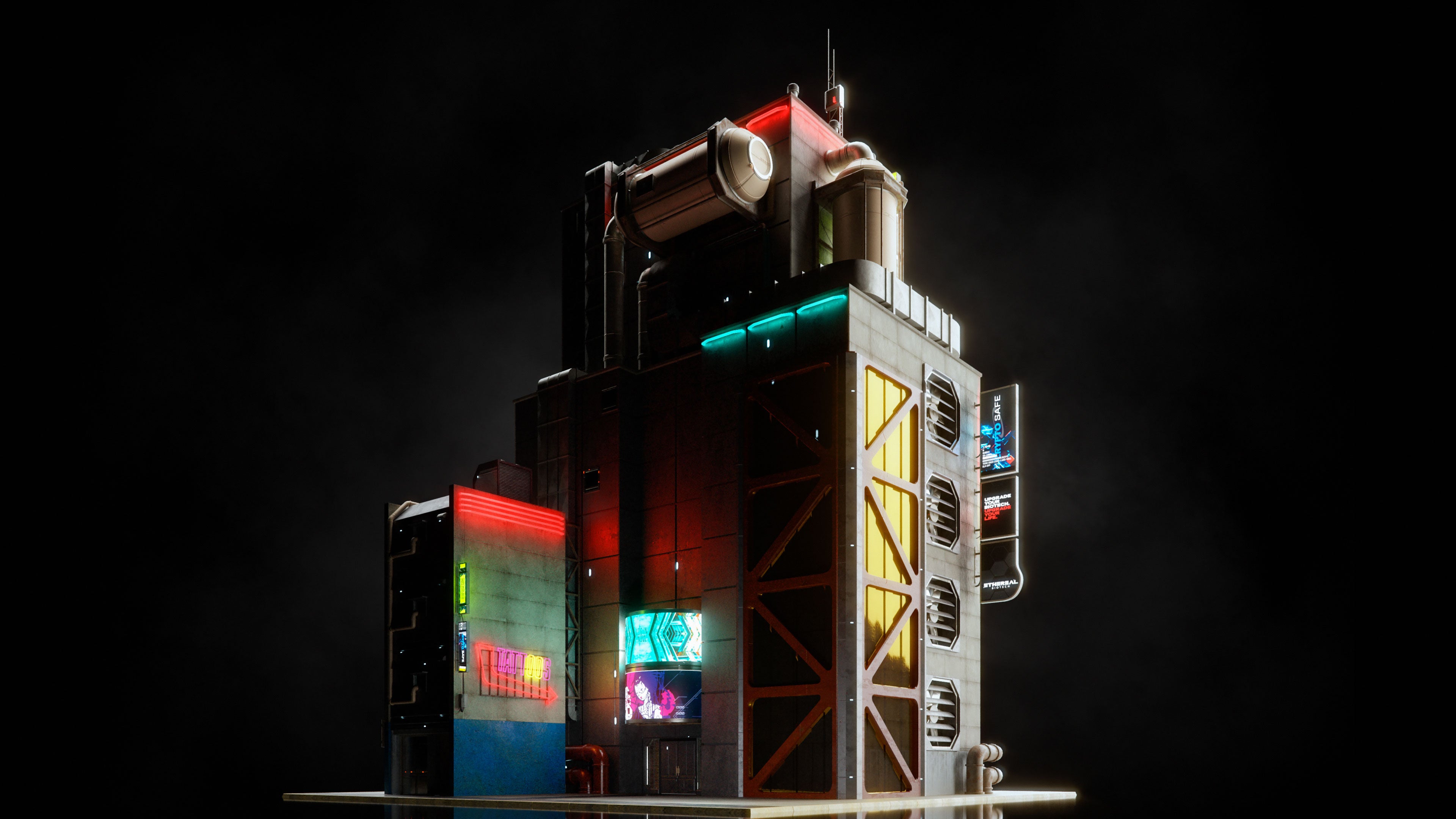 CyberPunk – Premium 3D Assets | KitBash3D
